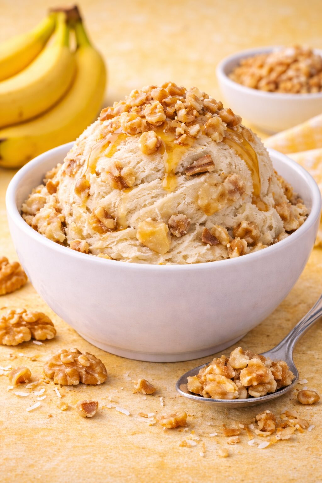 Helado de plátano y nuez - Club Todos Somos Chef